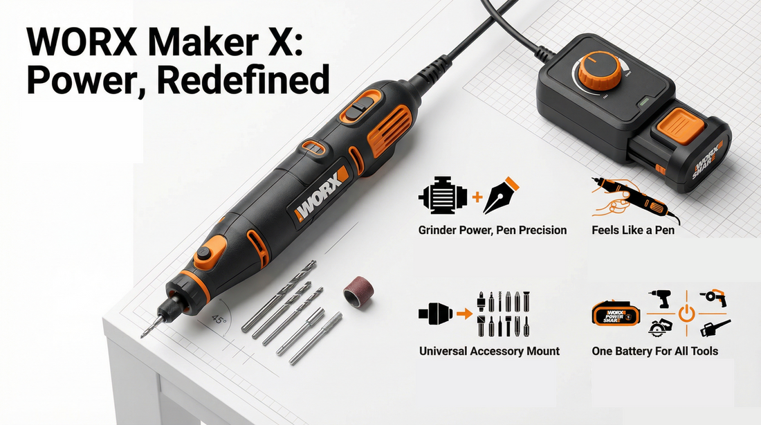 WORX Maker X: 4 Technical Details the Spec Sheet Omits | Reliable Bolt ...