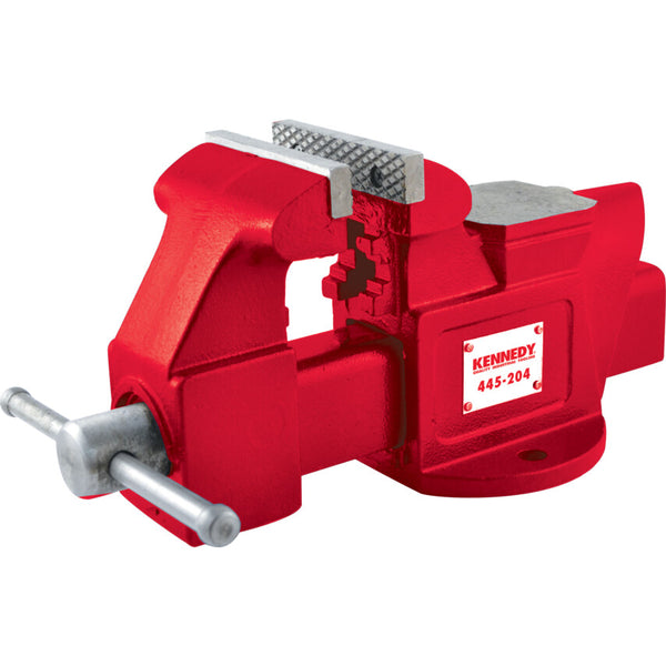 Bench Vice, 100mm, Bolt Mount, Fixed Base, Cast Iron – Reliable Bolt ...