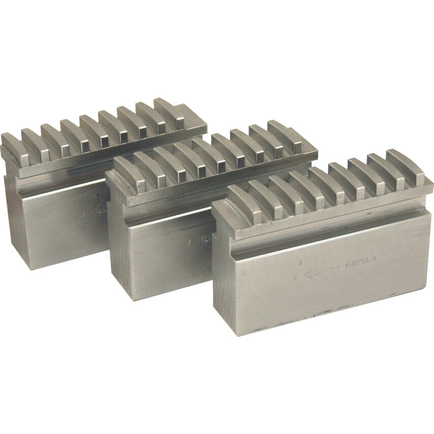 EK20 SCROLL SOFT JAWS 200 mm (SET-3) – Reliable Bolt Industrial Supplies