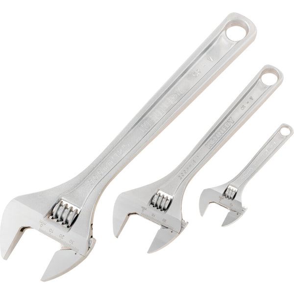 Adjustable Spanner Set, Steel, Set Of 3 – Reliable Bolt Industrial Supplies