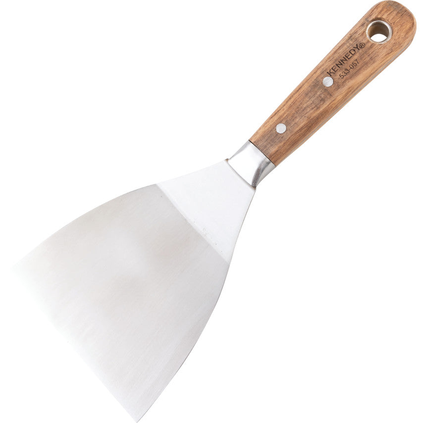 Decorators Heavy Duty Scraper with Scale Tang, 100mm Wide Steel Blade ...
