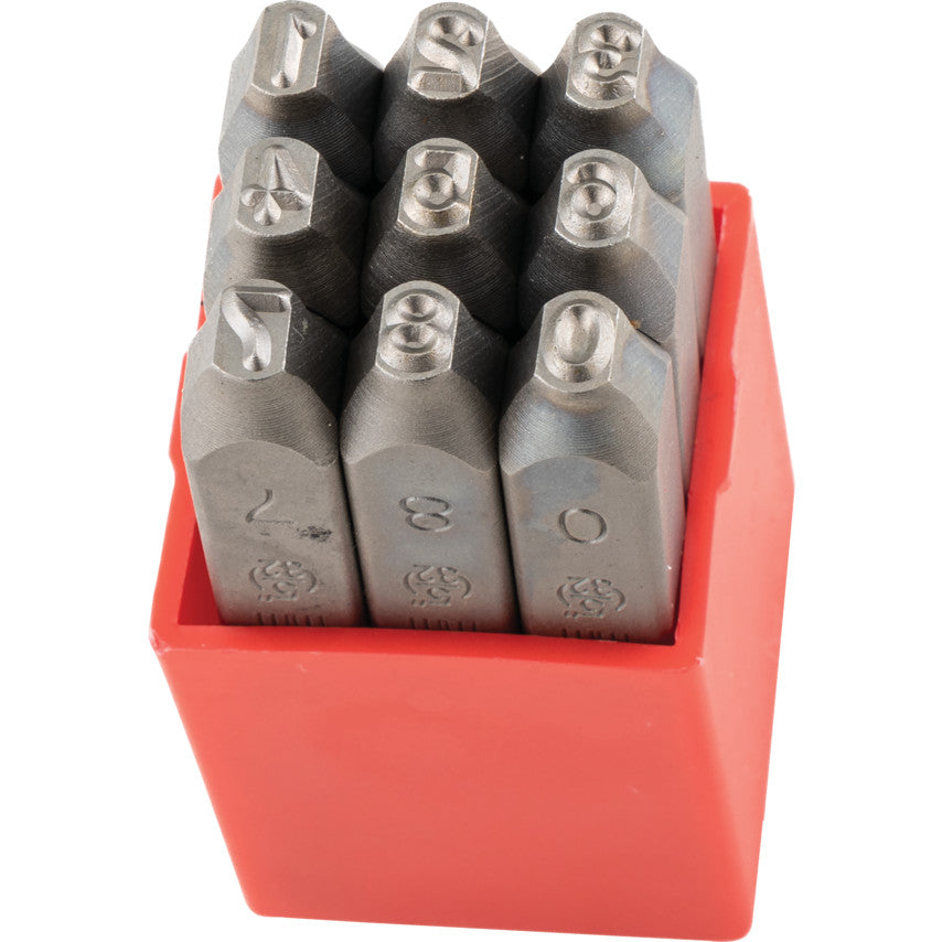 4.0mm, 0 to 9, Positive Indent, Hand Stamp – Reliable Bolt Industrial ...