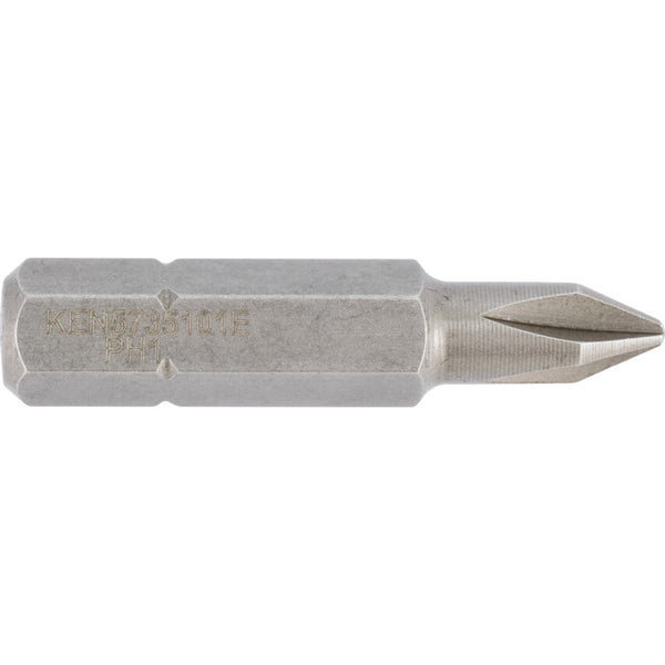 Screwdriver Bit, PH1, Phillips, 1/4" Hex – Reliable Bolt Industrial ...