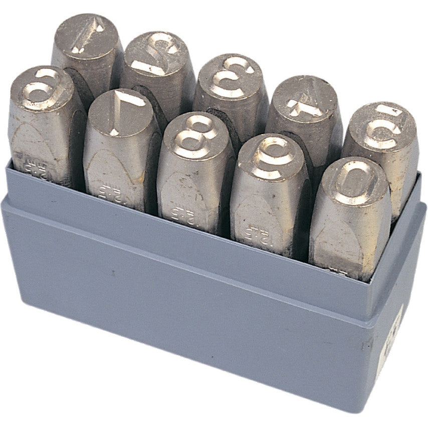 6mm, 0 to 9, Positive Indent, Hand Stamp – Reliable Bolt Industrial ...