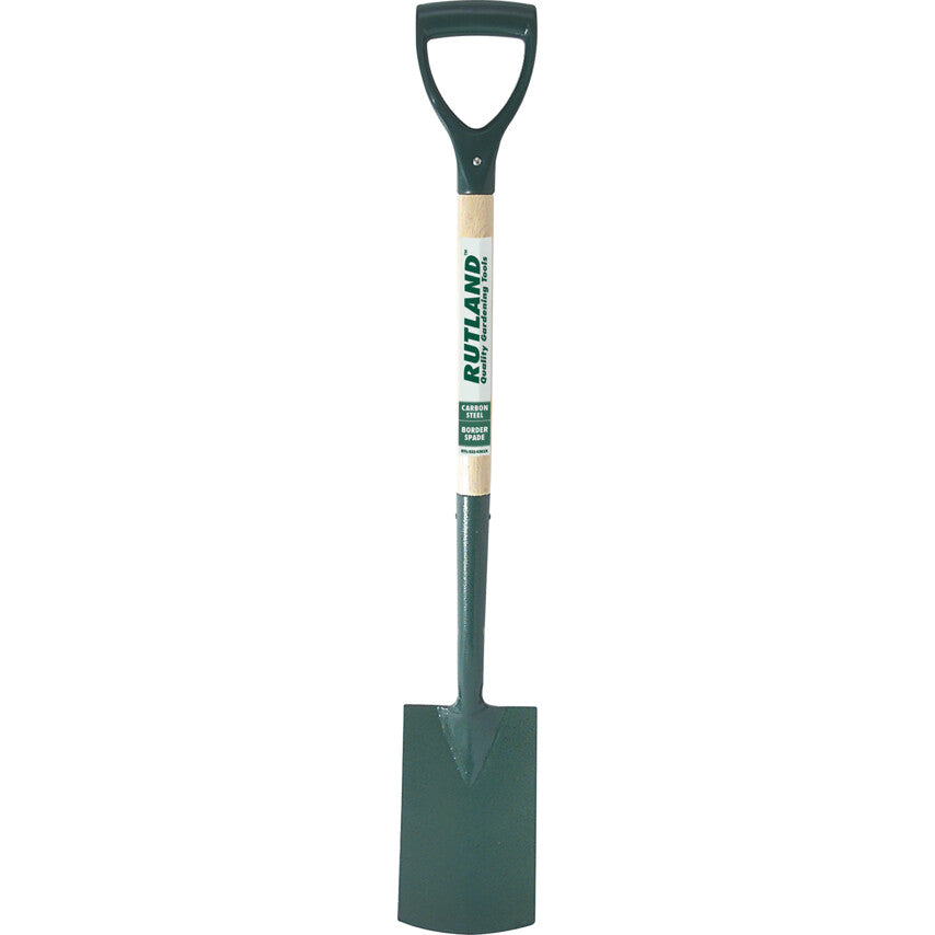 Border Spade, 940mm Overall Length, D-Grip Handle, Carbon Steel Blade ...