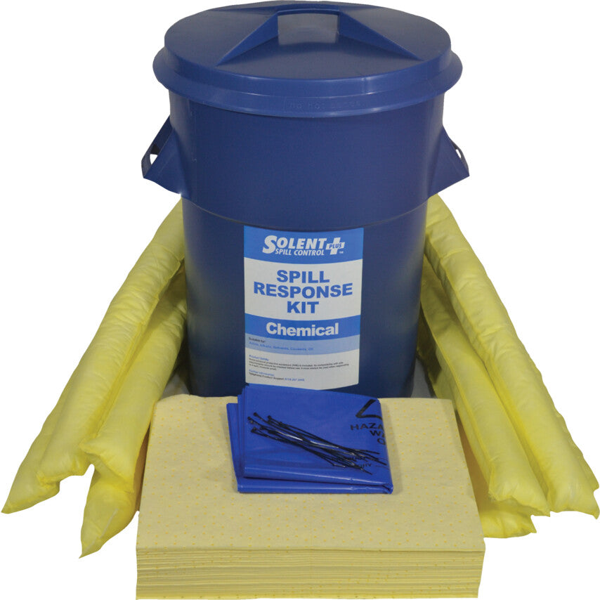 Chemical Spill Kit, 90L Absorbent Capacity Per Kit, 72 x 55 x 55cm ...